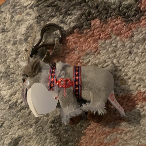 Ty | Toys | Frozen 2 Sven Sparkle Ty Beanie Baby Keychain Stuffed ...